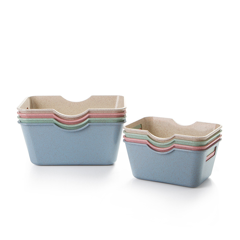 Household Wheat Straw Storage Boxes - Buy Storage Box Supplier, Wheat ...