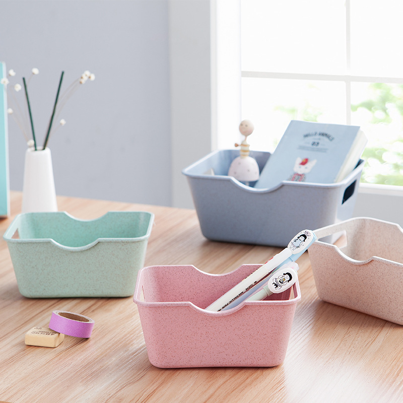 Household Wheat Straw Storage Boxes - Buy Storage Box Supplier, Wheat ...