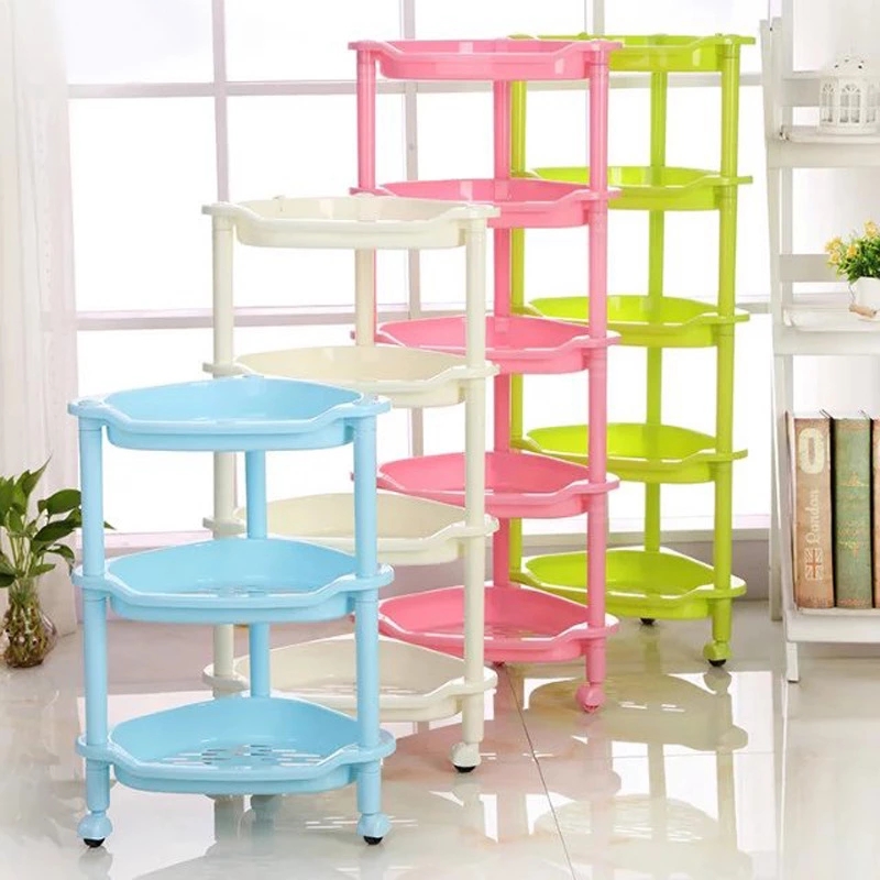 High Quality Colorful Plastic Shelf Rack, New Design Shelf Storage ...
