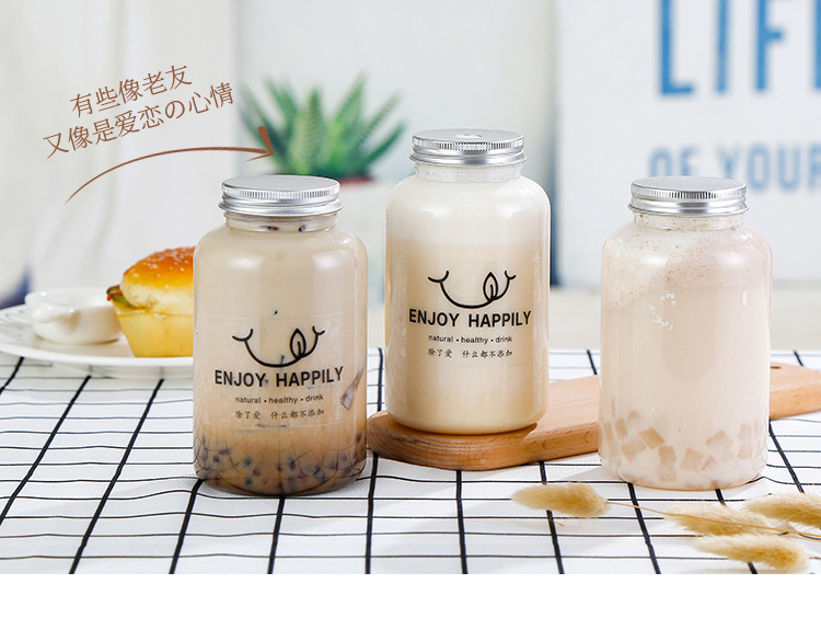 Disposable Plastic Milk Tea Juice Beverage Bottle Buy Plastic Juice